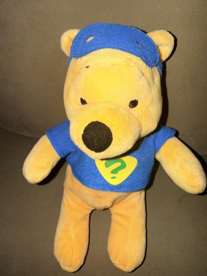 2008 Disney Winnie The Pooh Super Sleuth Hero Plush Stuffed Animal Bear ...