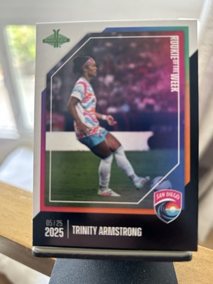 Trinity Armstrong /210 San Diego Wave #52 W7 2025 NWSL Pronto Rookie Of ...