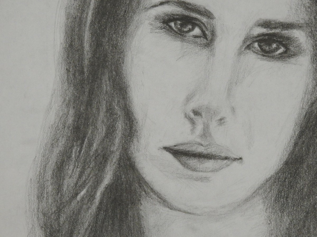 Lana Del Rey Drawing Step By Step
