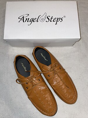 Angel Steps Womens Casual Shoes Size 10 WW Brown Comfort Going Out Relaxed NIB | eBay