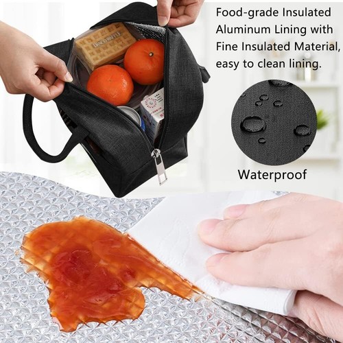 lohey Lunch Bag Adults，Lunch Bag Insulated Lunch Bags for Women,Leak ...