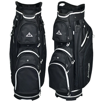 MASTERS TOUR-DRI DWR® WATER RESISTANT 14 WAY DIVIDER GOLF CART TROLLEY ...