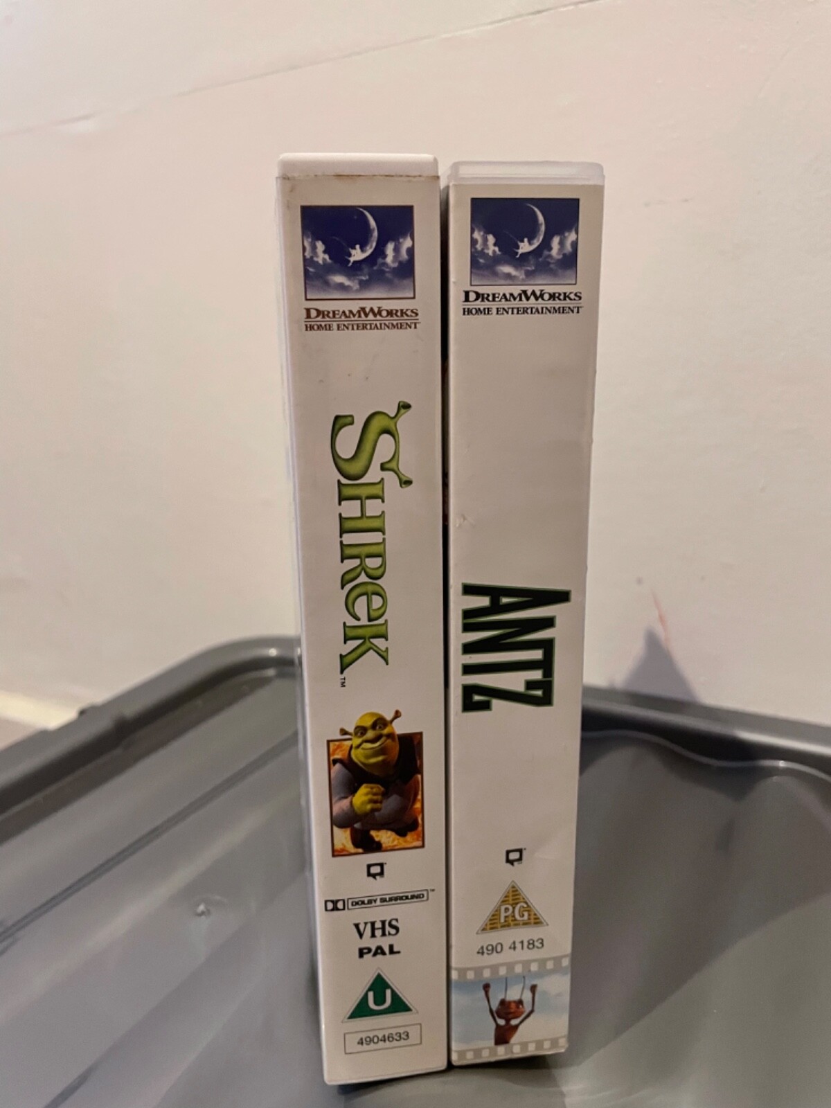 2 Dreamworks Movie VHS Tapes - Antz & Shrek Special Edition | eBay UK