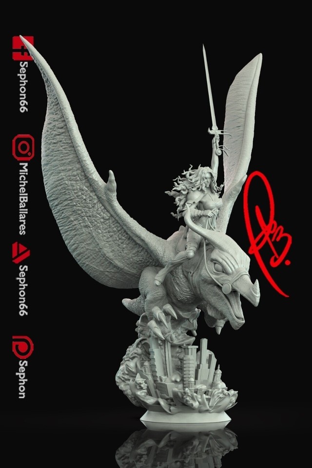 TAARNA Heavy Metal Resin Figure / statue | eBay