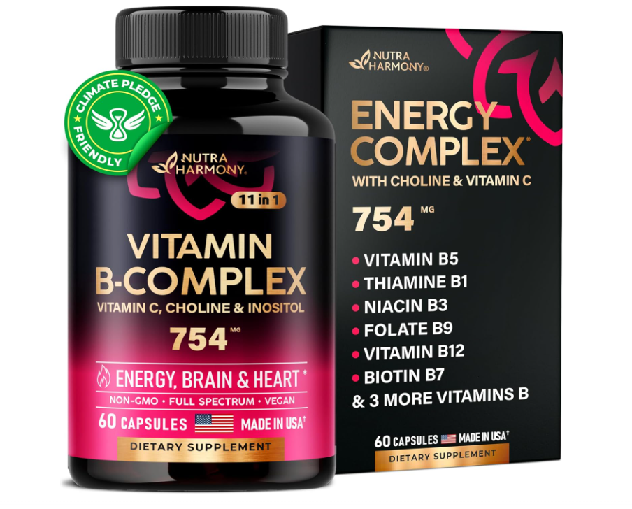 Vitamin B Complex - 11-in-1 B-Complex Heart Support Supplements | eBay