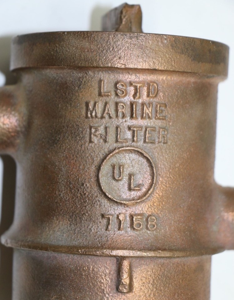 # 299 Perko Marine Boat 2" Bronze Fuel Filter / Water Separator 7158 ...