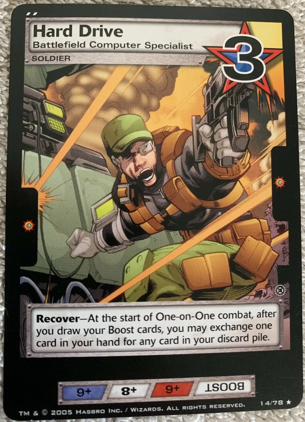 2005 GI JOE TCG Card Trading Game - Rare #14 /78 Hard Drive | eBay