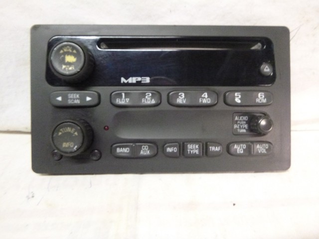 2004-2006 Chevrolet Canyon Colorado Radio CD Mp3 Player 15216905 for ...