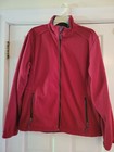 Men's fleece zip-up jacket - red, medium, Free Country | eBay