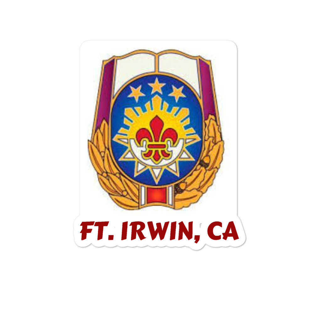 Fort Irwin MEDCOM Logo Bubble-free stickers | eBay