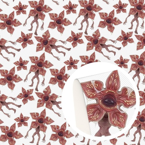 Stranger Things Eleven sci fi Demogorgon Cotton Fabric Half Yard (18” x ...