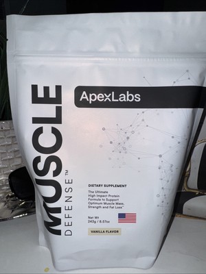 Muscle defense powder - Apex Labs Vanilla Flavor (243g 8.570z🔥 | eBay