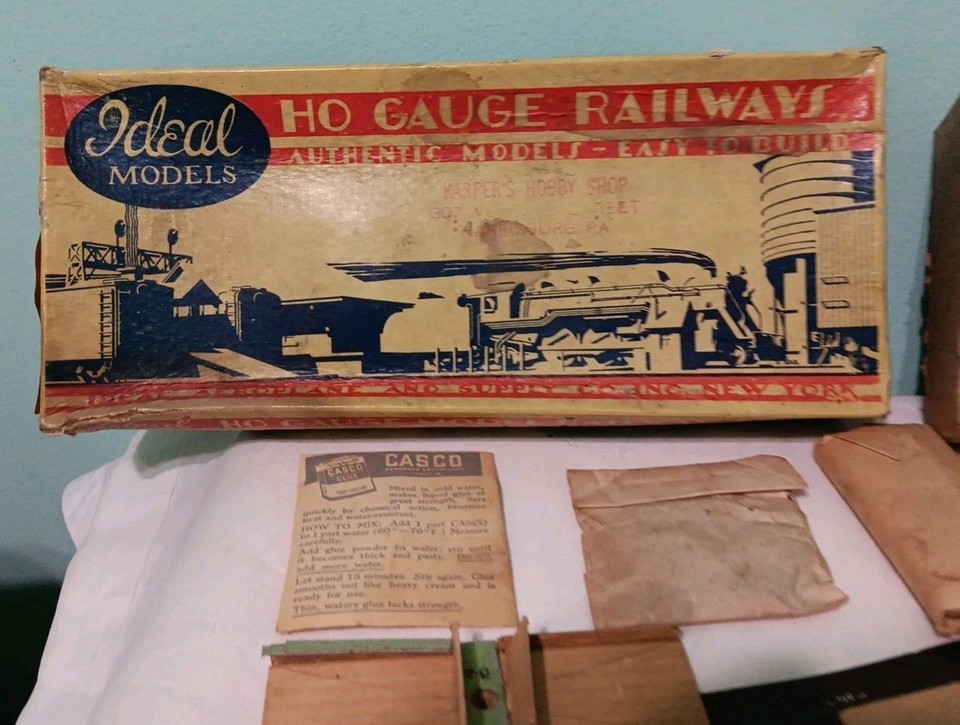 Ideal Models M-1 HO Bucyrus -Erie 150 Ton Wrecking Crane Kit | eBay