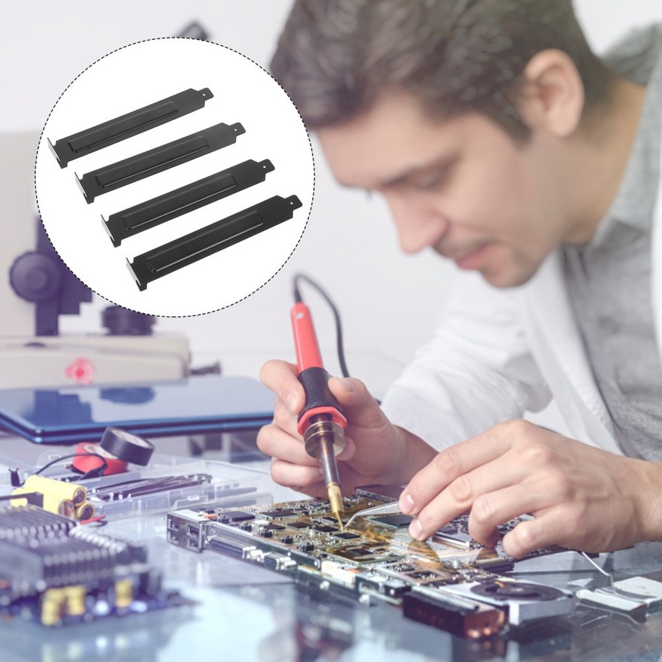 20 PCS PC Case Blanking Plate Computer Chassis Block PCI Slot Cover ...