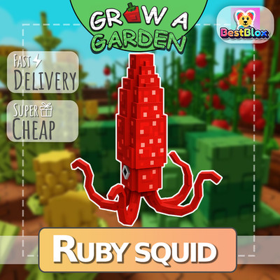 💎🦑Ruby Squid 🎮ROBLOX 🪴Grow a Garden | CHEAP | FAST | RELIABLE | eBay