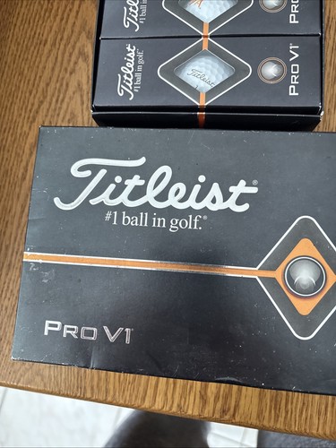 titleist pro v1 golf balls new logo Dozen Voya logo | eBay