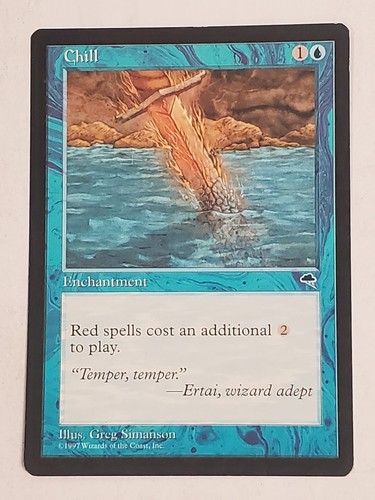 MTG Chill (Tempest/Blue/U) - BGM | eBay