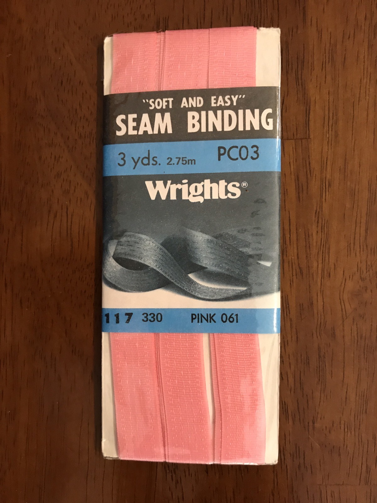 Wrights Soft And Easy Seam Binding; Pink #061 | eBay