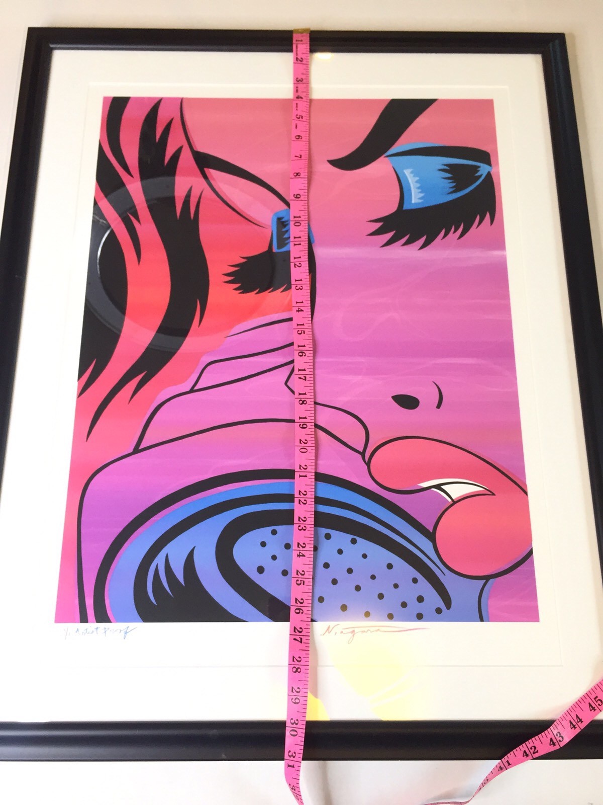Niagara Detroit Pop Art Sorry Wrong Number Artist Proof Signed Numbered ...