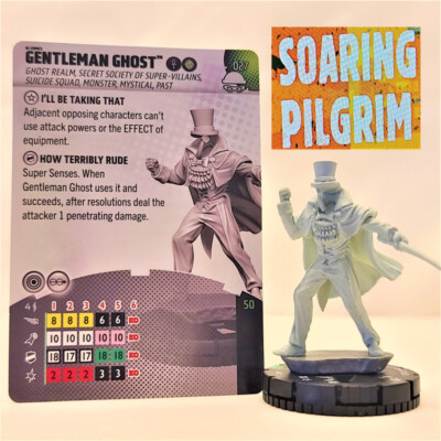 DC Heroclix GENTLEMAN GHOST - 027 UNCOMMON DC Notorious Set #27 | eBay