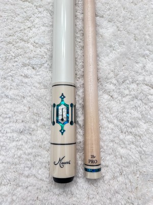 IN STOCK, Meucci PP-4 Pool Cue w/ The Pro Shaft, FREE HARD CASE (White ...