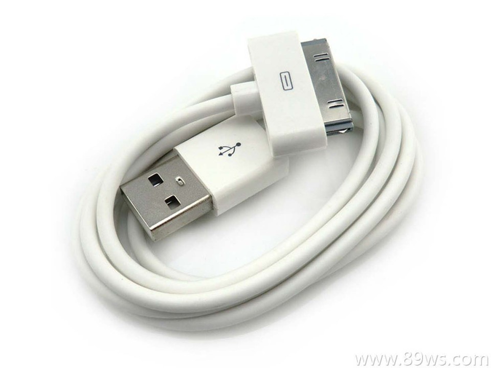 ONE USB Sync Data Charging Charger Cable Cord for Apple iPhone 4 4S 4G ...
