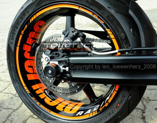 Wheel Sticker Supermoto Sticker KTM Superduke 950 990 RC8 1190 Sm | eBay