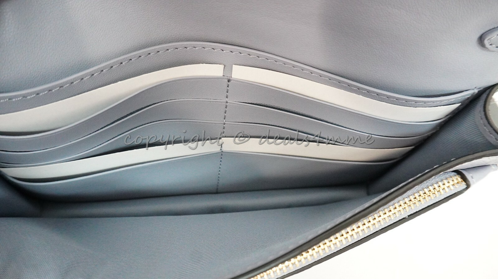 Coach C5887 Anna Fold-over Clutch Crossbody In Color-block With Horse ...