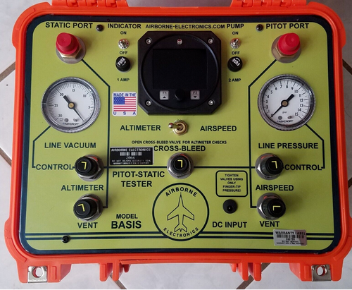 AIRBORNE ELECTRONICS NEW Pitot Static Air Data Test Set TESTER Electric ...