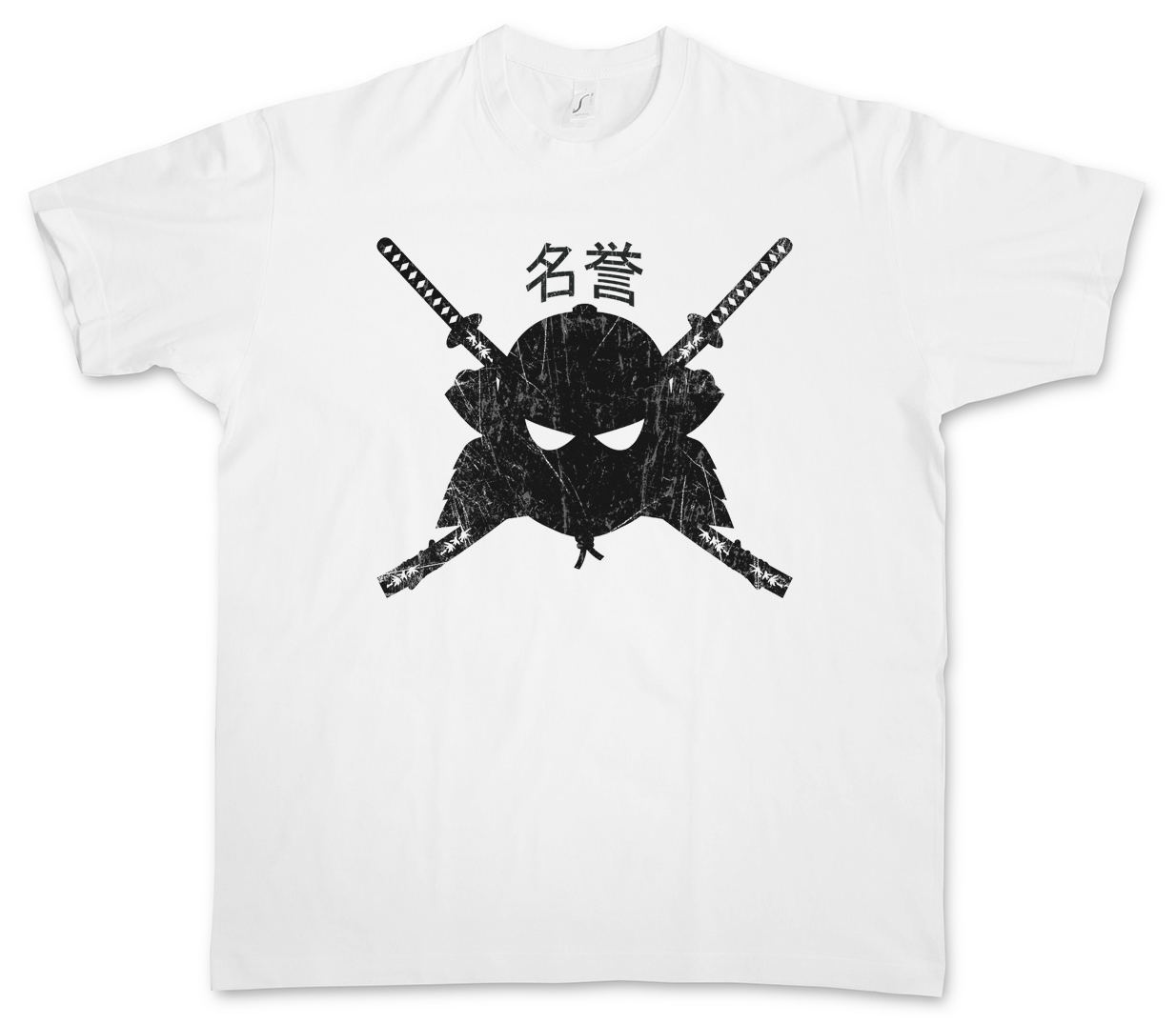 SAMURAI MEIYO T-SHIRT Samurai Ninja Japan Warrior Sword Seppuka Dakana ...