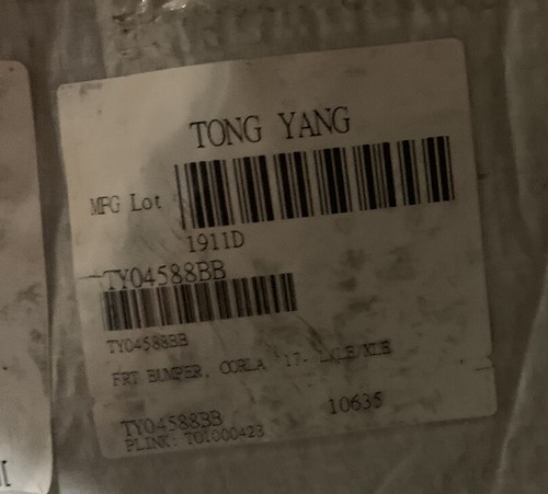 New Bumper Cover Facial Front for Toyota Corolla 2017-2019 TO1000423 ...