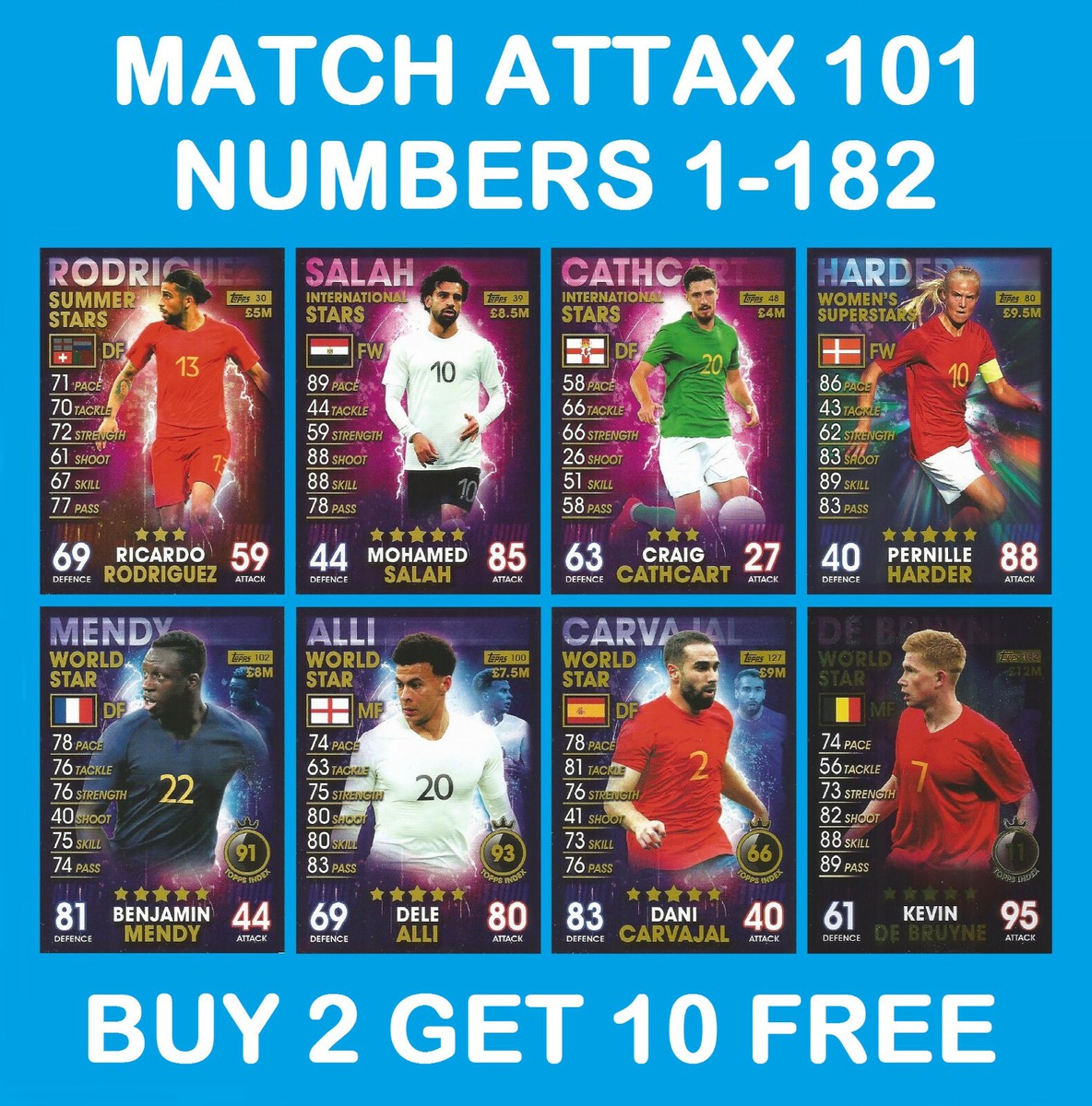Match Attax 101 guarantee Summer International
