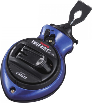 CR202B-P Chalk Rite II - Contractor Grade Ultra Thin Chalk Line,Blue | eBay