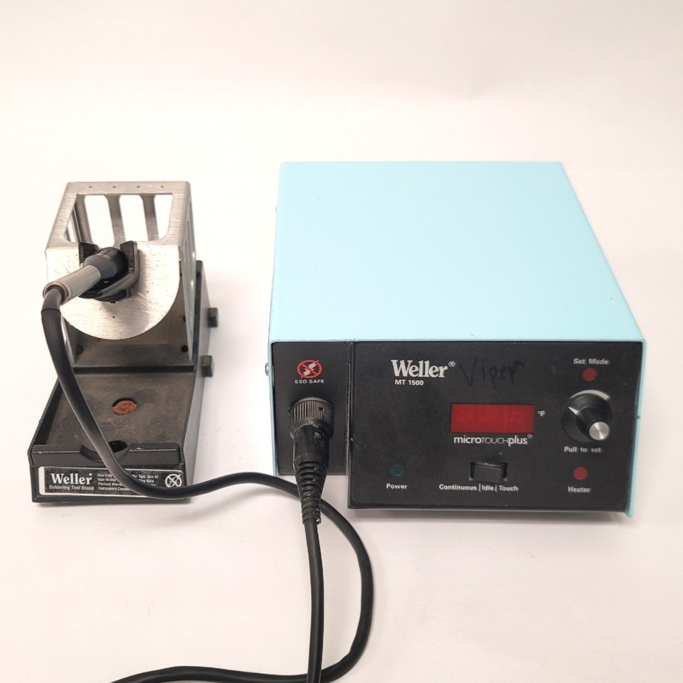 Weller MT1500 Micro Touch Soldering Station With MT1501 400-800°F, 150W ...