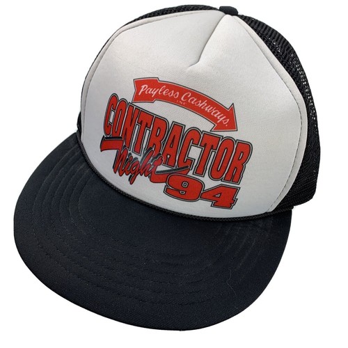 Payless Cashways Contractor Night 94 Trucker Cap Hat Snapback | eBay