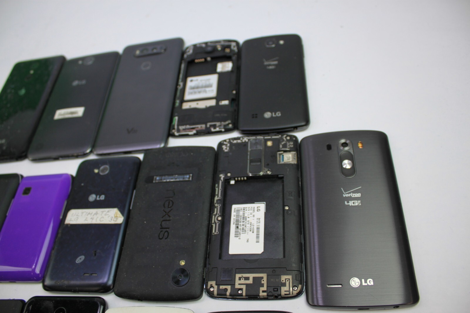 Lot of 17 Mixed Models LG Android Smartphones - For Parts Only - Mixed ...