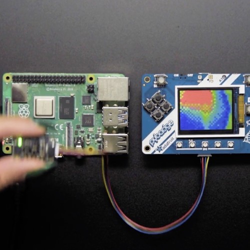 Adafruit MLX90640 24x32 110˚ IR Thermal Camera Breakout Board, STEMMA ...