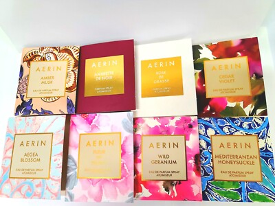 Aerin Collection Sample Parfum Set Of 8 x 1.5ml/0.05floz | eBay
