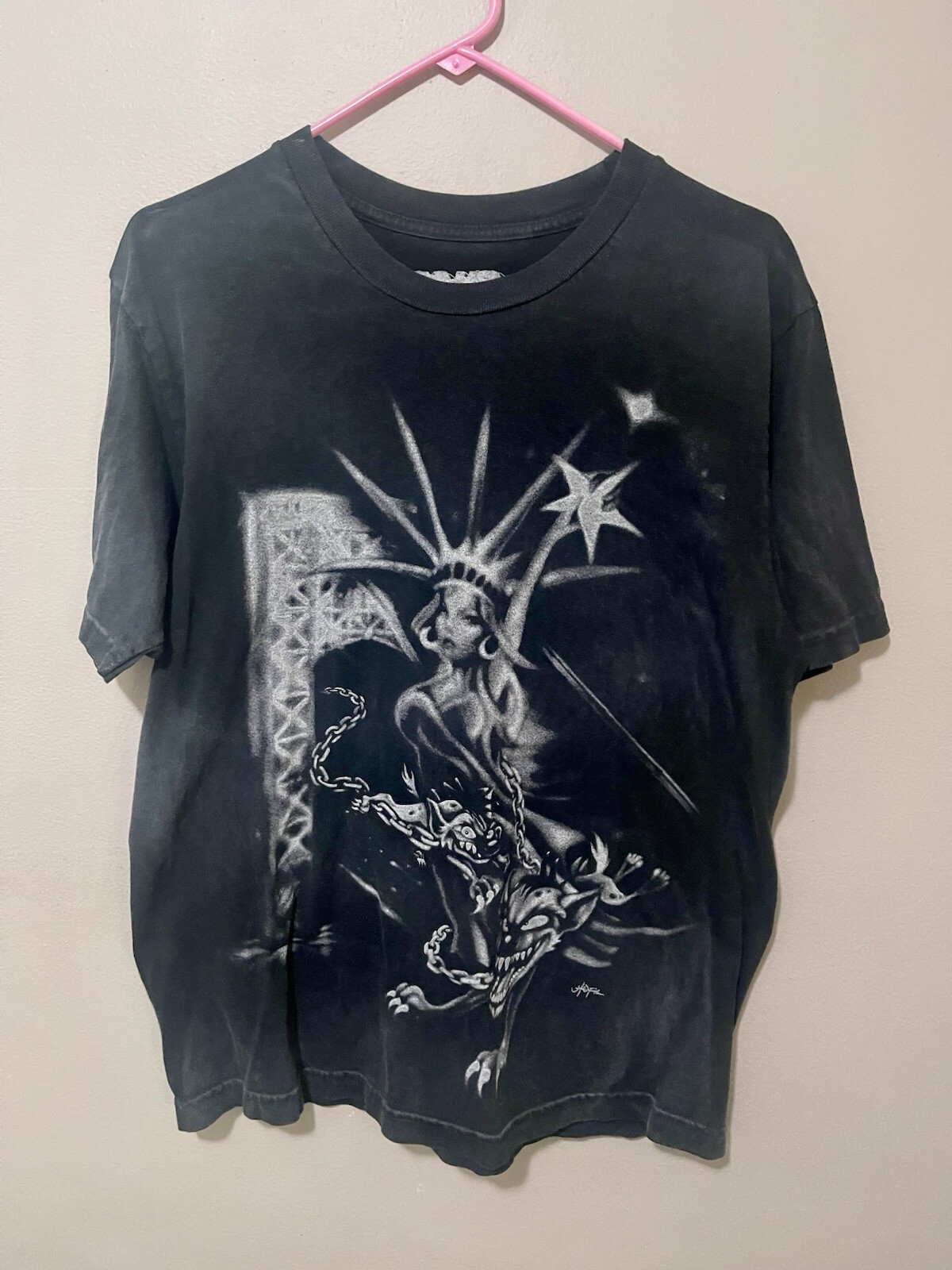 TRAVIS SCOTT LIBERTY TEE METLIFE EXCLUSIVE - Gem