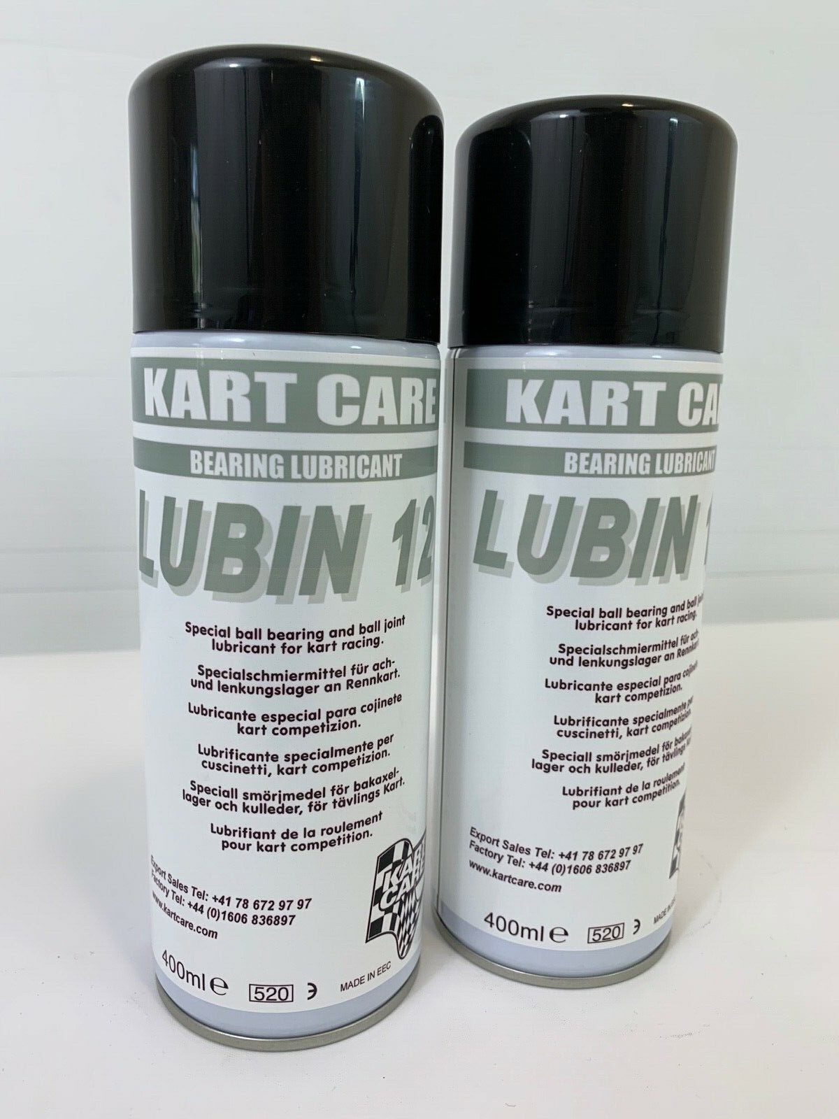 X4 Kart Care Lubin 12 Bearing Lube 400ml Can - X30 - Rotax - Cadet ...