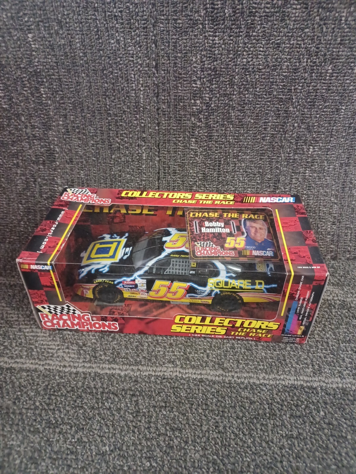 1:24th Scale #55 Square D Bobby Hamilton Diecast Car By Racing ...