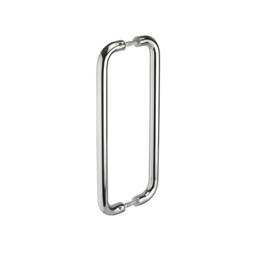 Back to Back D Pull Handles 22 x 400mm Centres in Polished or Satin ...