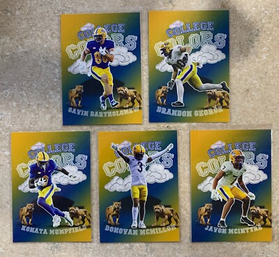 2024 ONIT Pitt Panthers - COMPLETE College Colors insert set of 5 | eBay