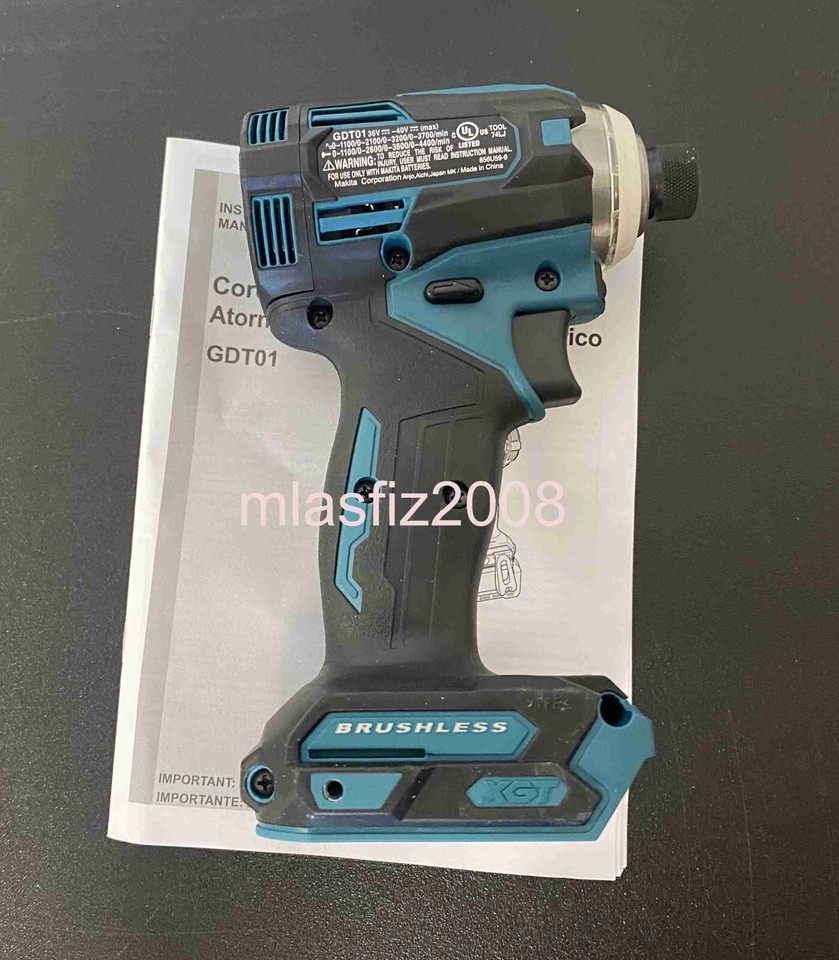 Makita GDT01 40V Max XGT Brushless Cordless 4-Speed Impact Tool Only ...