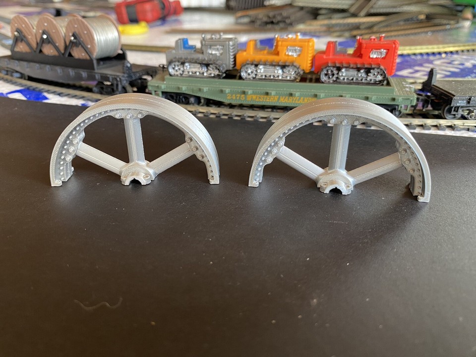 1:87 HO Scale Train Flywheel Flatbed Load | eBay