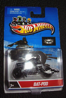 Hot Wheels Bat-Pod w/Batman figure + HW CITY BATMAN batmobile+ The Bat ...