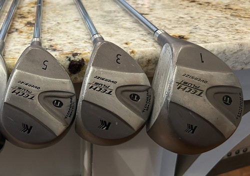 Knight Golf Tech Plus oversize Ti #1 Driver & #3 #5 Wood RH | eBay
