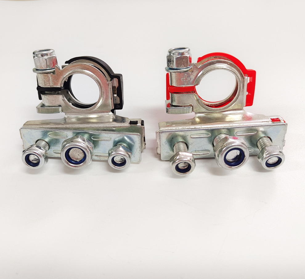 (USA)1Pair Automotive Car Top Post Battery Terminals Wire Cable ...