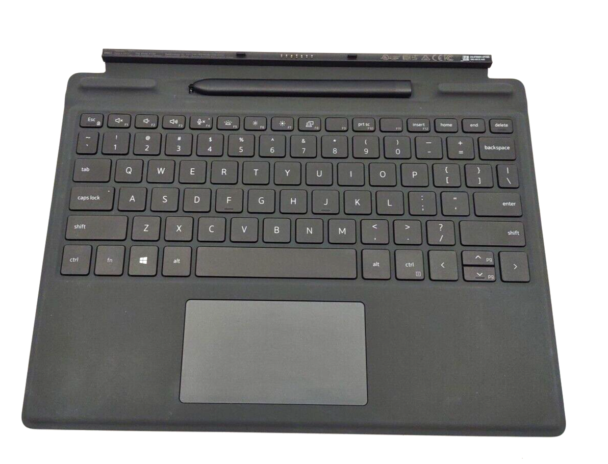 Dell Latitude 7320 Detachable Travel Keyboard K19M W/ 7320A Detachable ...