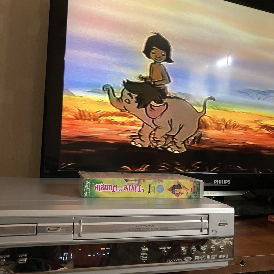 LG DVC5930 Combiné Lecteur DVD VHS Magnétoscope 6 Têtes PAL SECAM ...